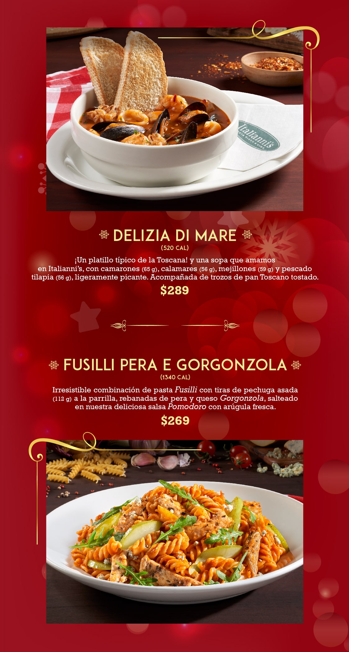 Menú Digital - Italiannis