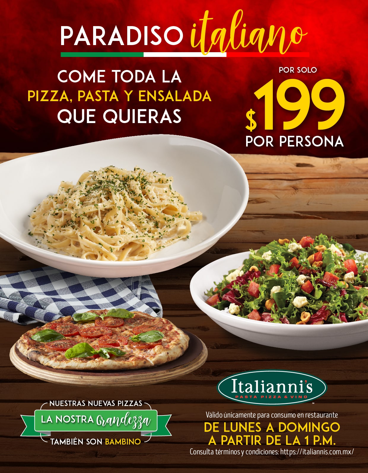 Menú Digital - Italiannis