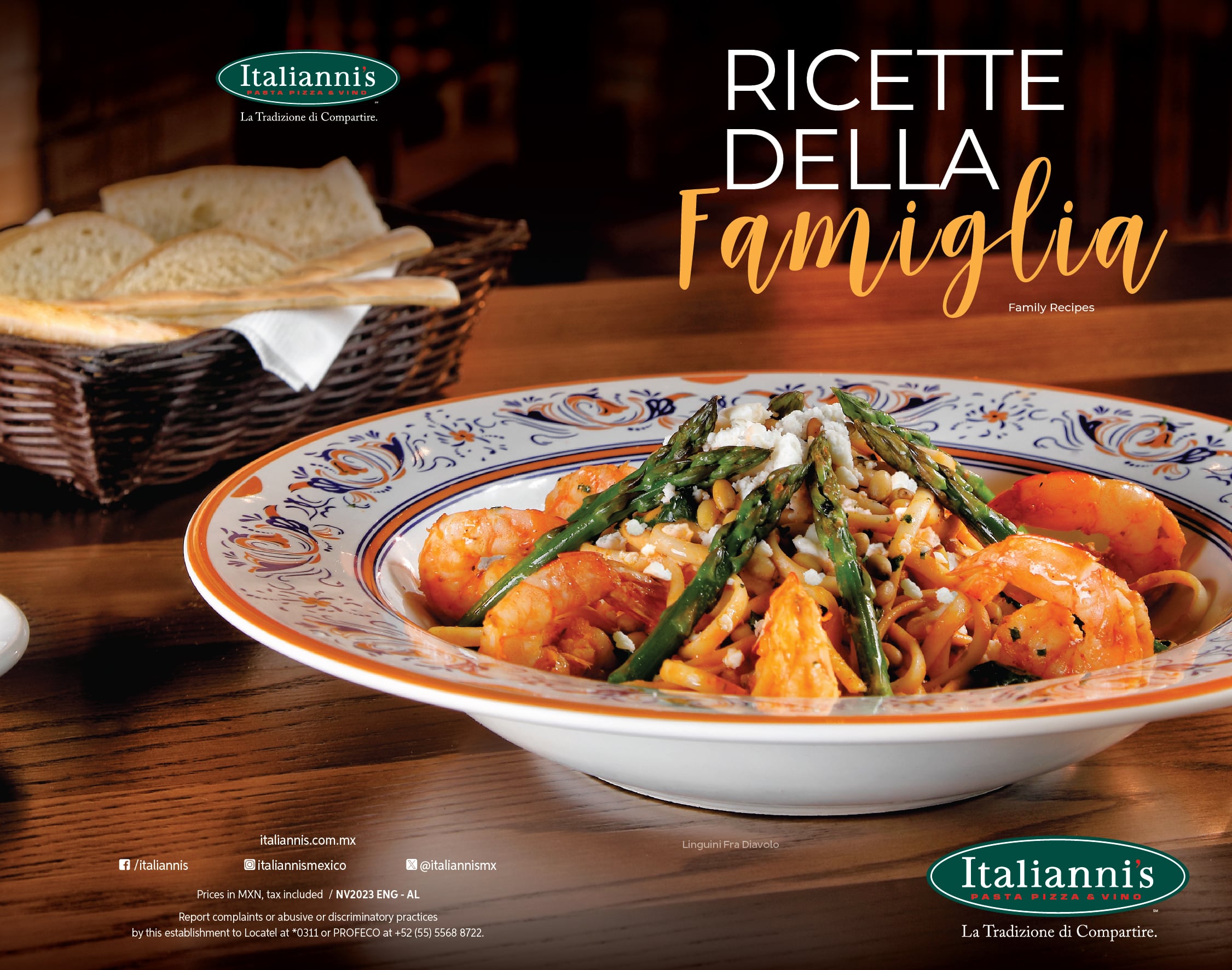 Menú Digital - Italiannis