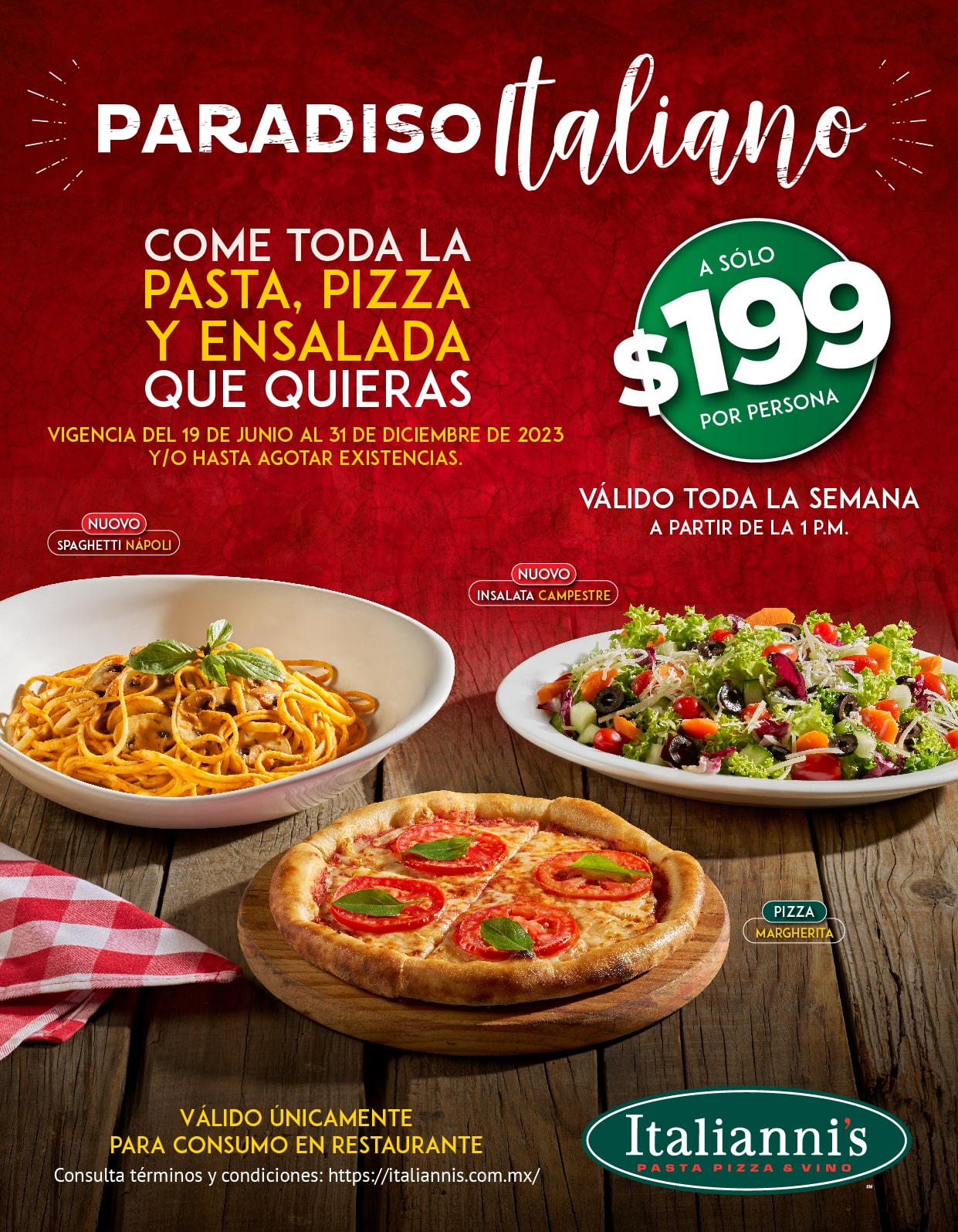 Menú Digital - Italiannis