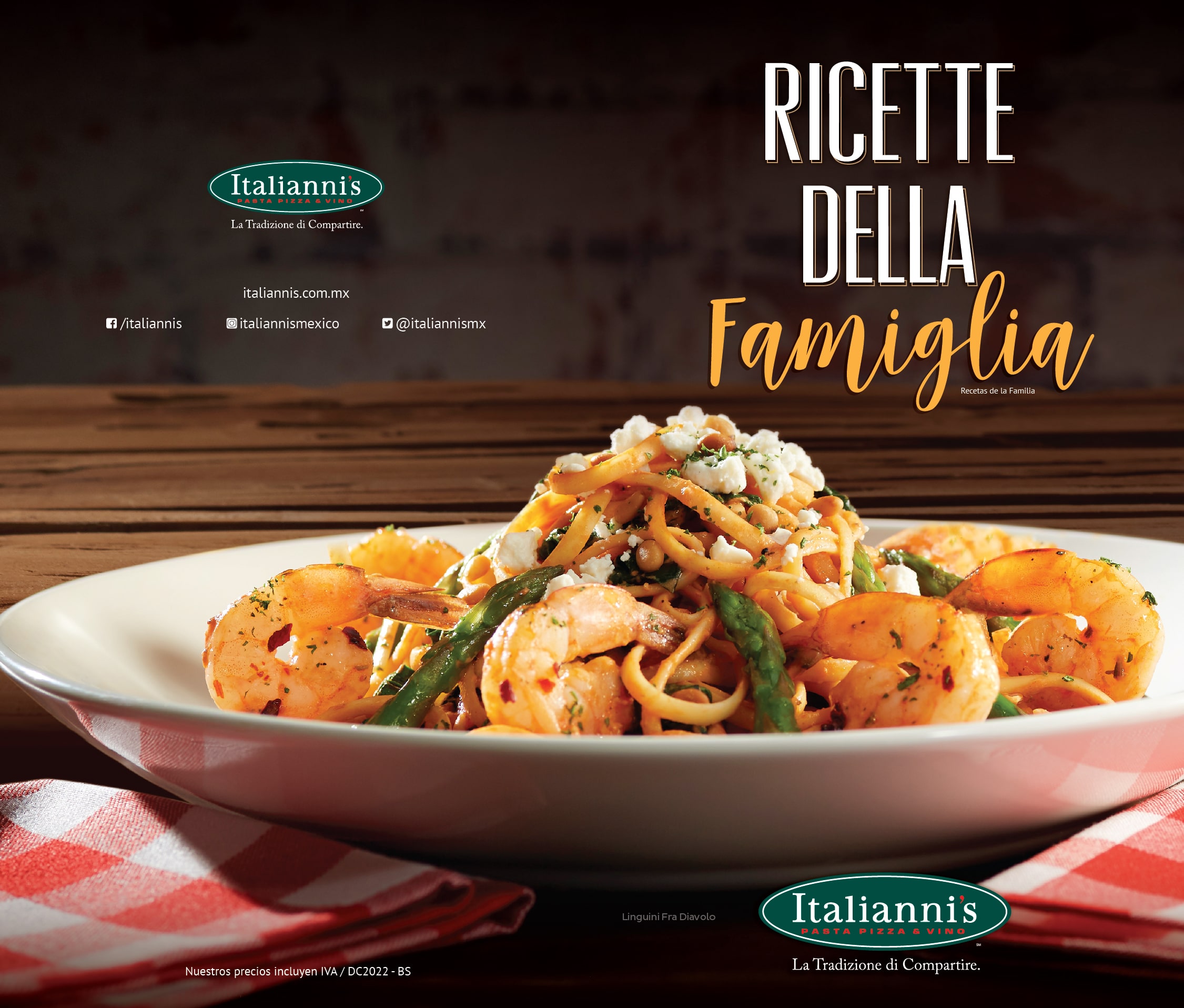 Menú Digital - Italiannis