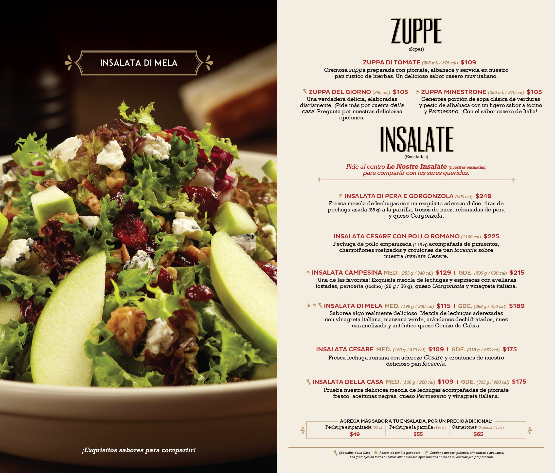 Menú Digital - Italiannis