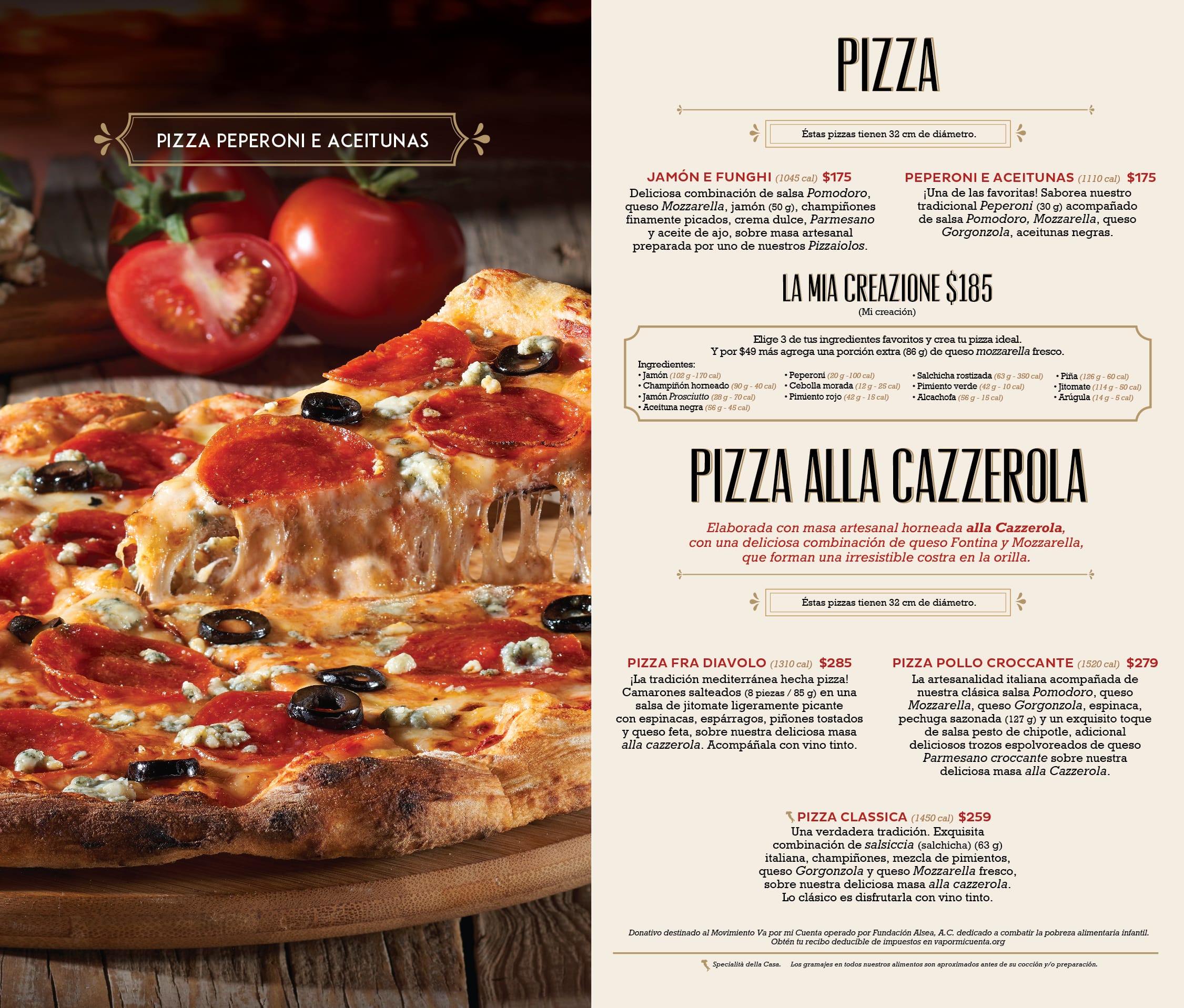 Menú Digital - Italiannis