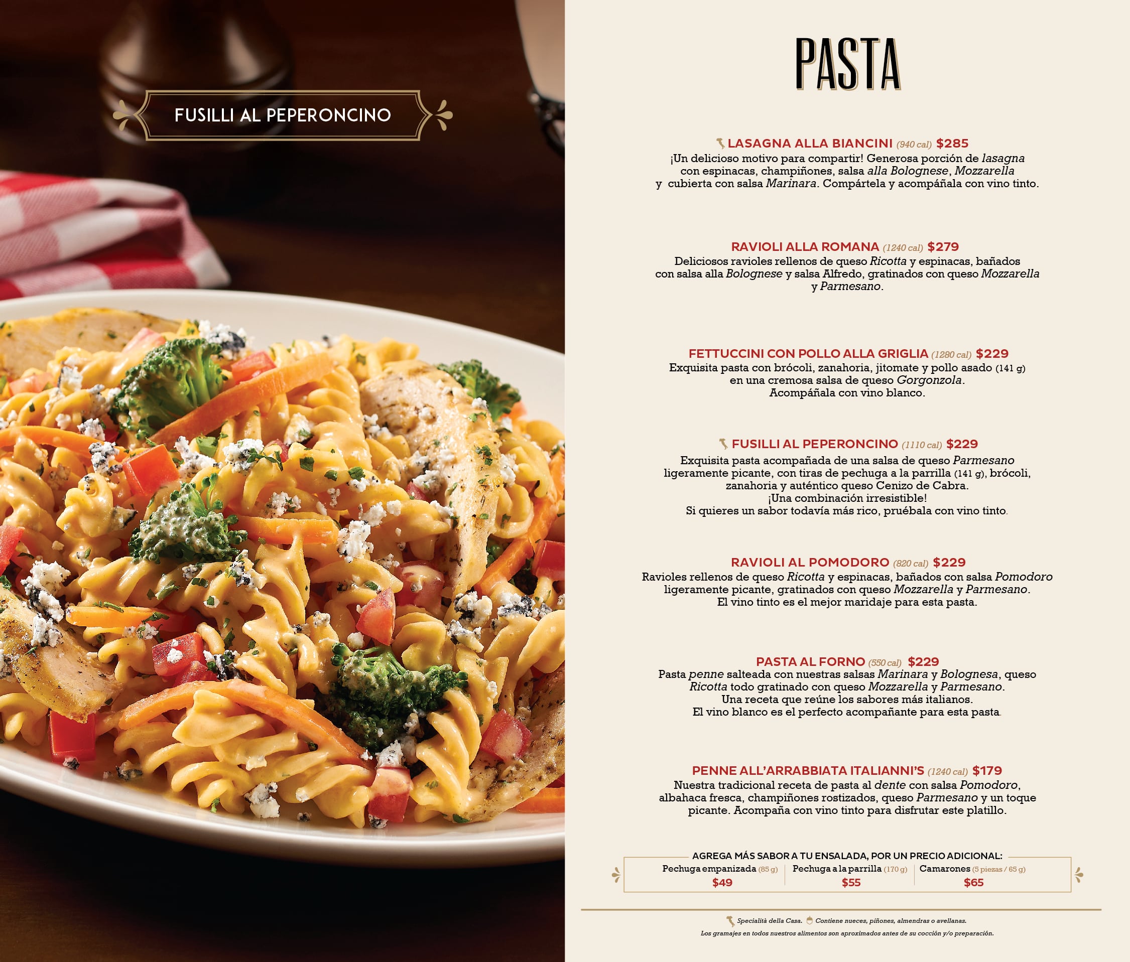 Menú Digital - Italiannis
