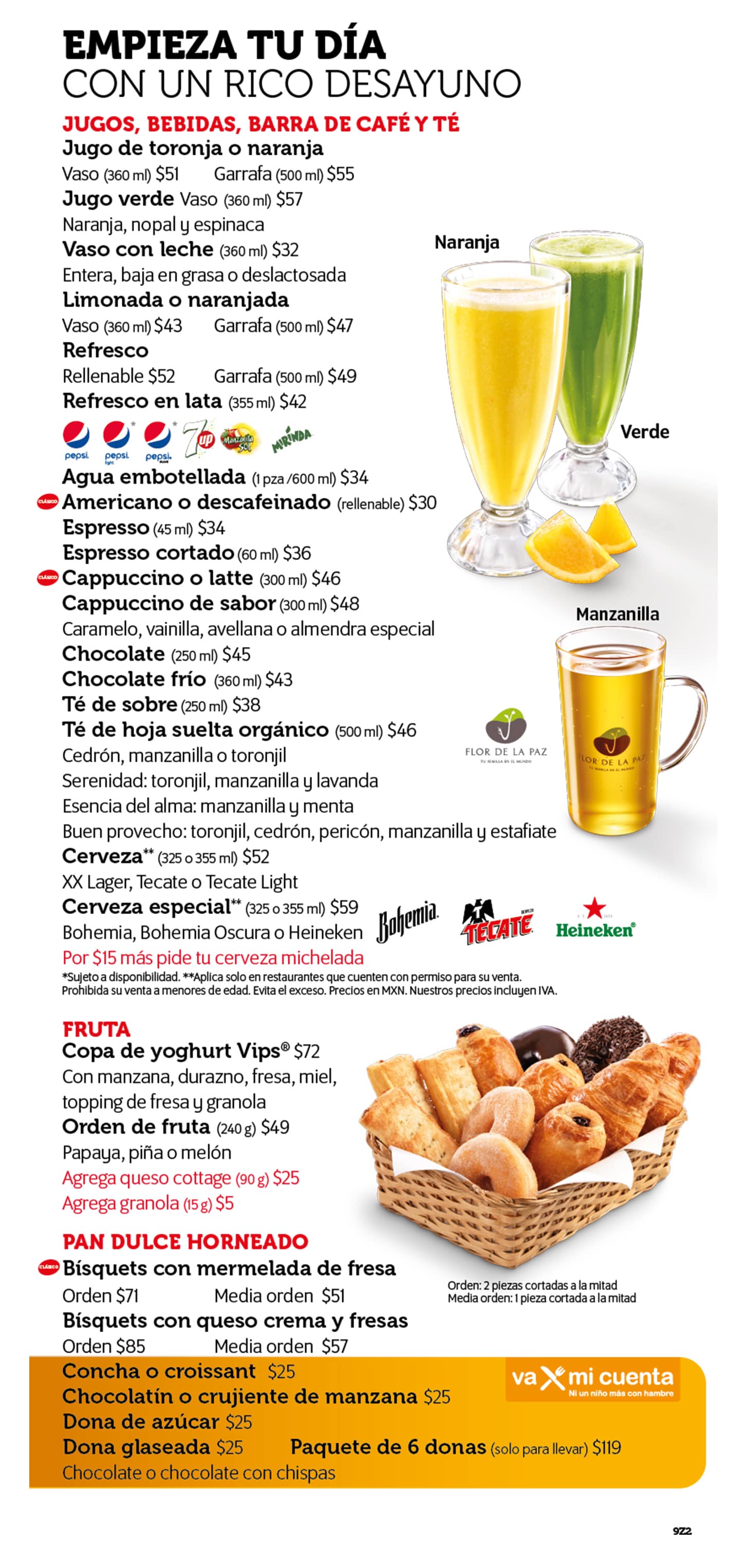 Menú Digital - Vips